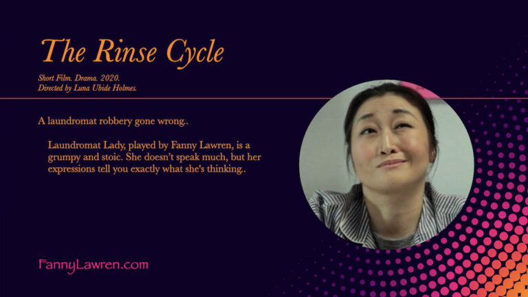 “The Rinse Cycle” Clips – Fanny Lawren as Laundromat Lady – Fanny Lawren